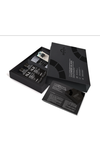 Nano coating and protection set for shower glass - BrastaGlass.com